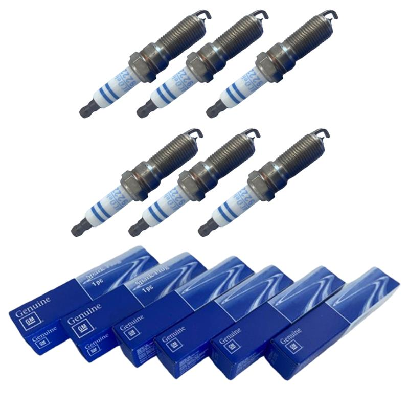 Set of 6 Genuine Spark plugs For Holden Commodore VE,VF,VZ 3.6L V6 LE0 ...