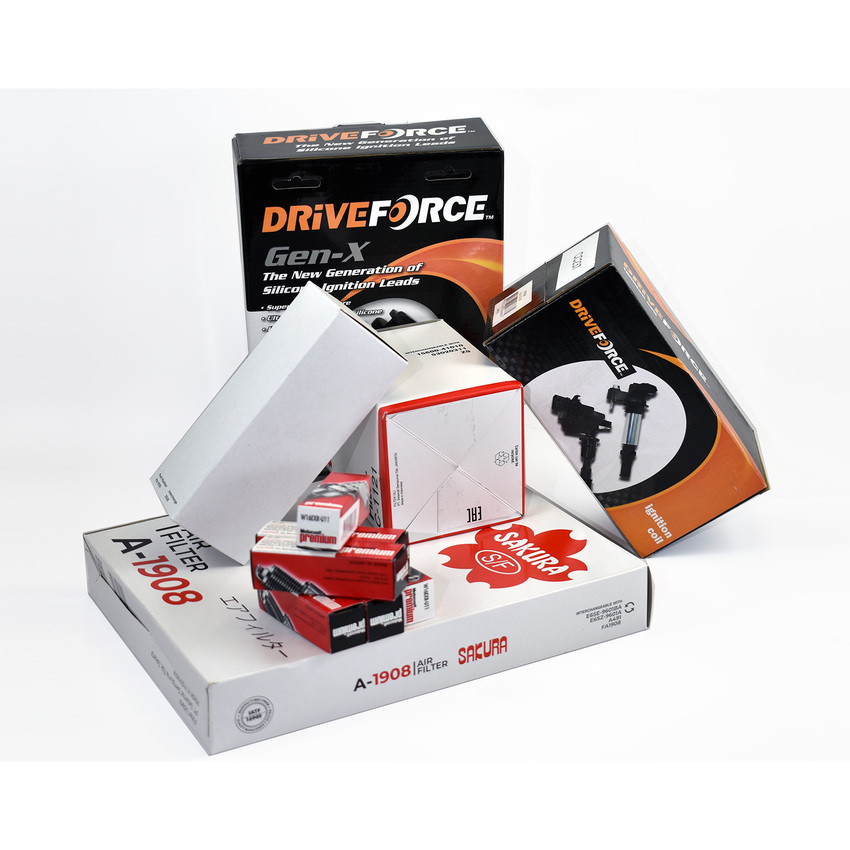 Coil Leads plugs and filter Kit for Ford falcon AU2 and AU3 4L 6cyl ...