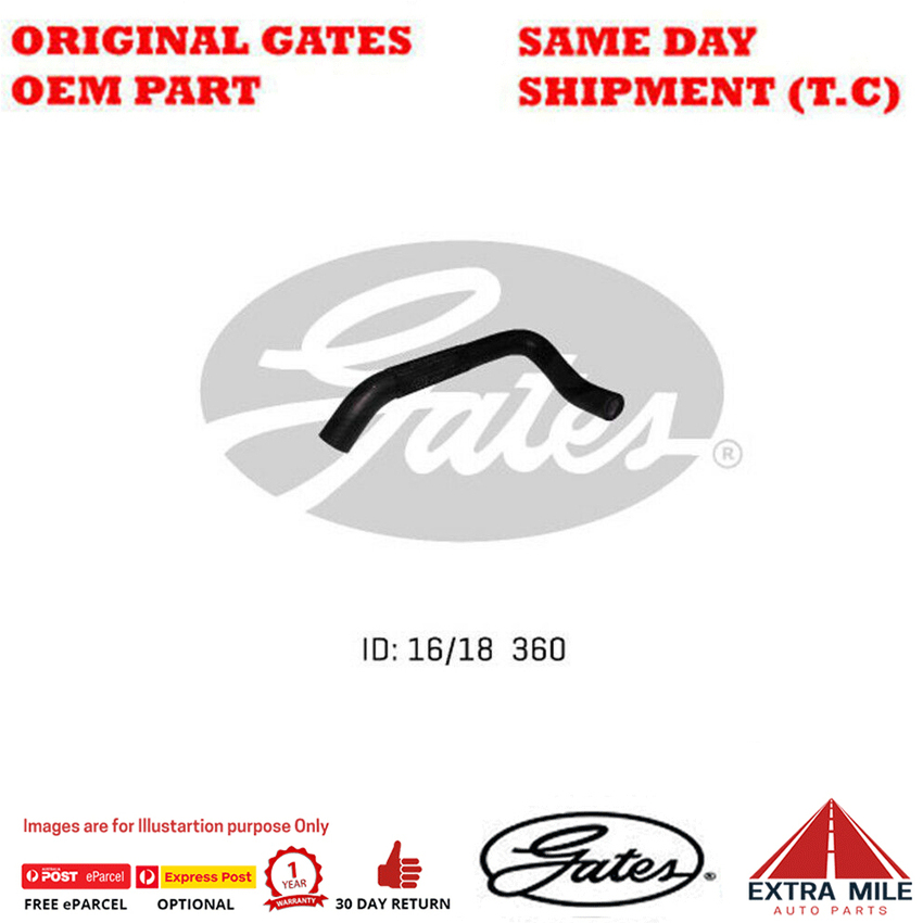 Molded Heater Hose 02-1336 for HOLDEN Rodeo RA