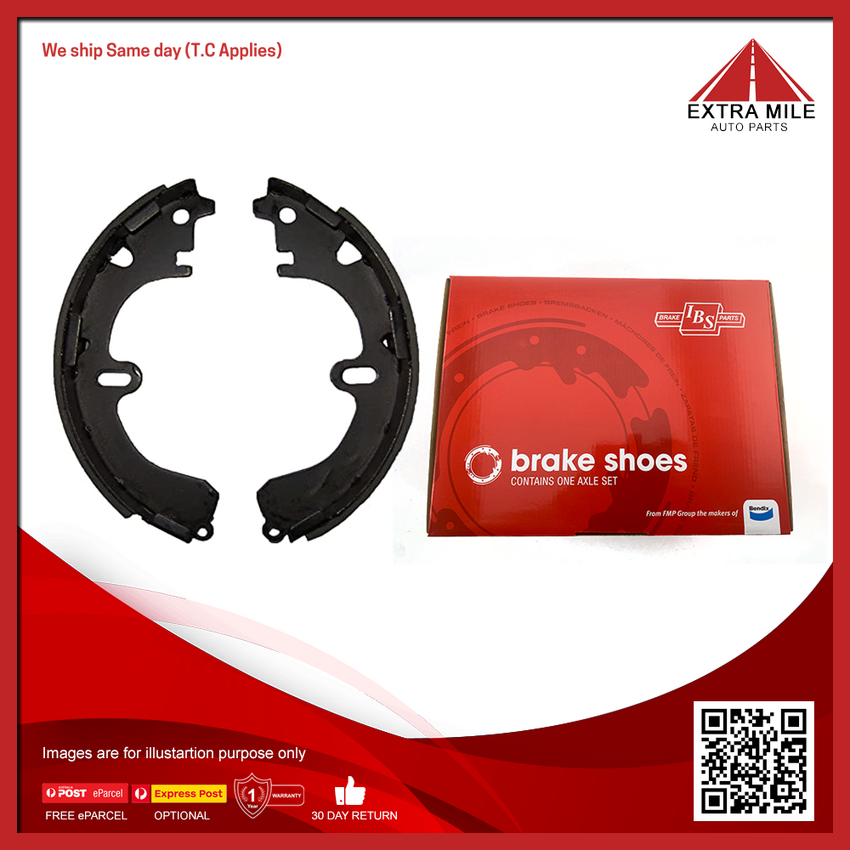 Bendix Rear Brakeshoe For Toyota Hiace 3.0 D H100 Series 1989-2004 ...