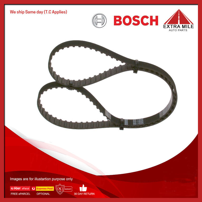 Bosch Timing Belt For Porsche 924 Carrera GT 2.0L Petrol M, XJ, XK