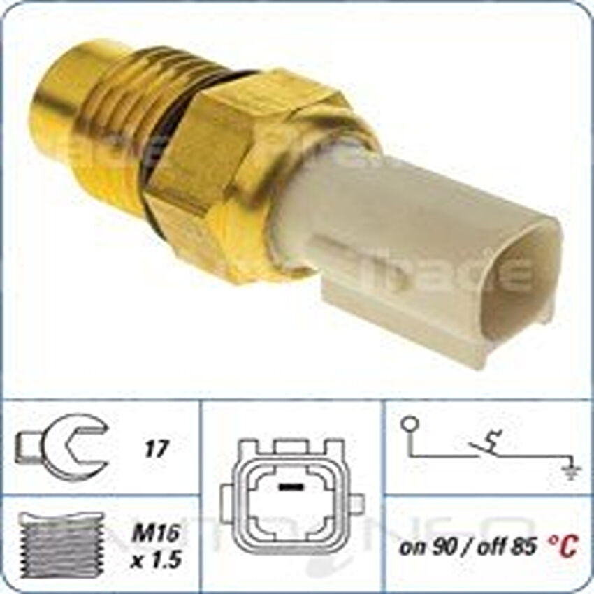 PAT Engine Coolant Fan Temp Switch For Toyota Sprinter 1.6L 4AFE 16V DOHC
