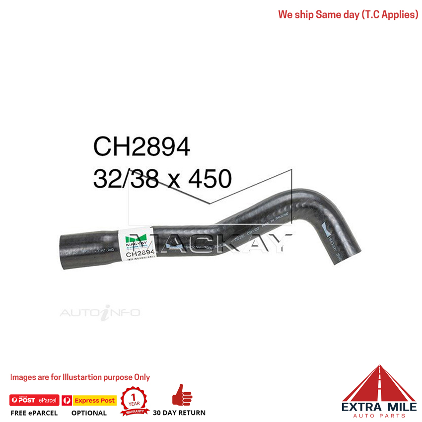 Mackay Radiator Upper Hose For Nissan Patrol GU Y61 4.2L Turbo Diesel ...
