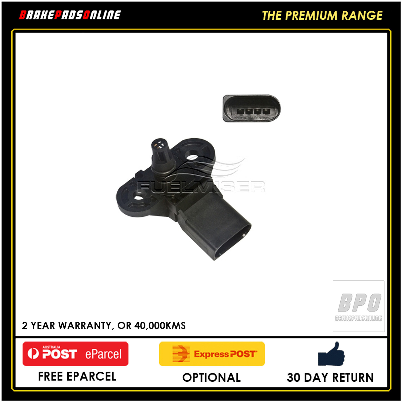 MAP SENSOR For VOLKSWAGEN GOLF GENERATION 2001-2004 - 1.6L 4CYL - CMS233