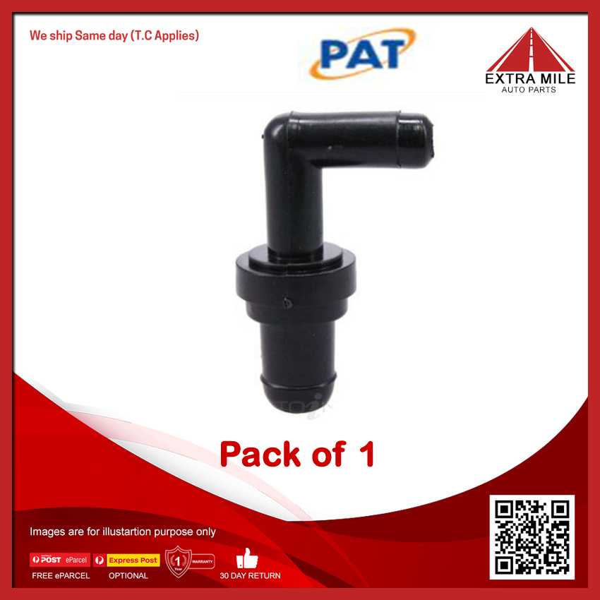PAT PCV Valve For Mazda Mazda2 DE, EY 1.5 litre ZY 16V - CVV-007