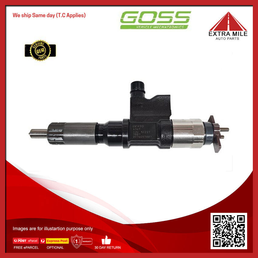 Genuine OEM Fuel Injector For Isuzu NPR250 NPR 5.2L 4HK1-TCN 2D/4D Truck