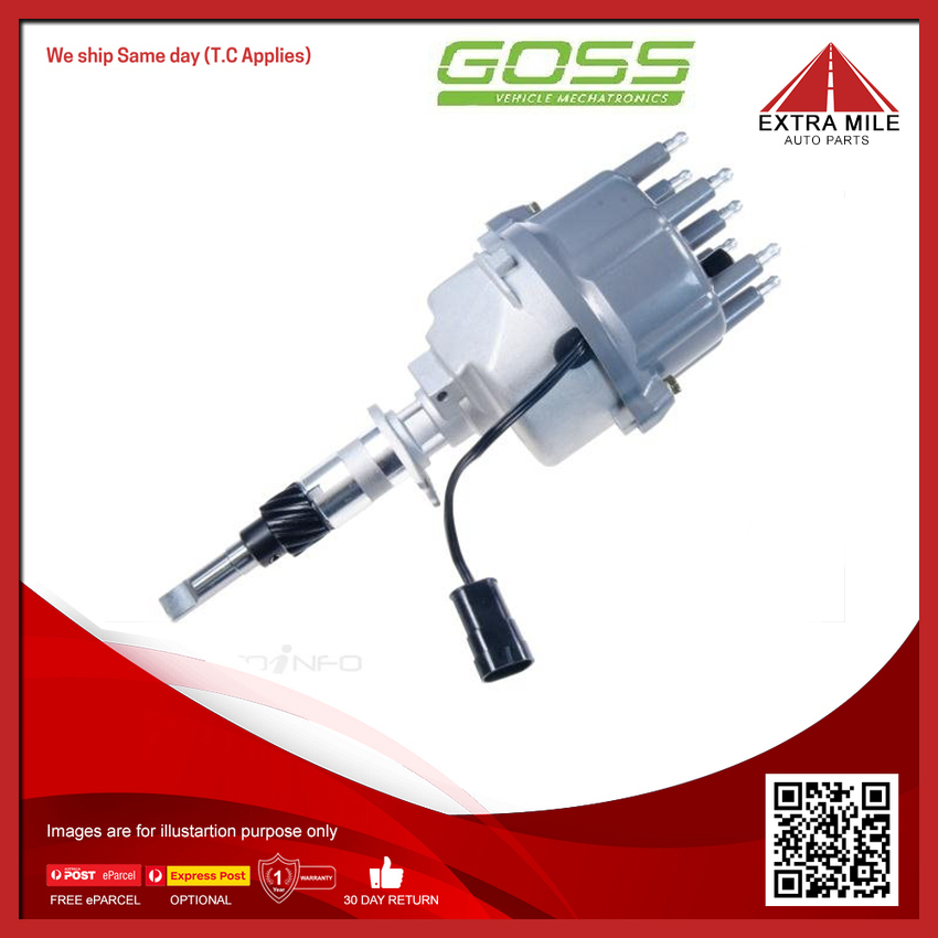 Goss Distributor For Jeep Wrangler Renegade TJ 4.0L ERH I6 12V OHV ...