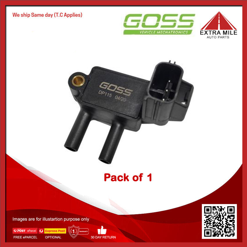 Goss DPF Sensor For Land Rover Range Rover Evoque 2.2L D 224DT 110KW Diesel