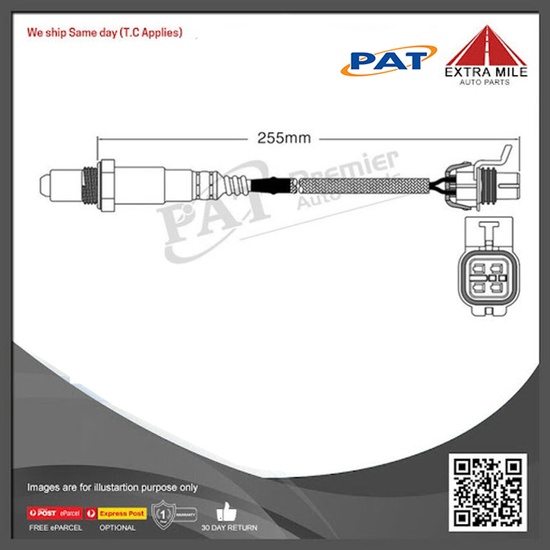 PAT Oxygen Sensor For Holden Commodore VE,VF 3.6L,3.0L V6 Petrol Wagon
