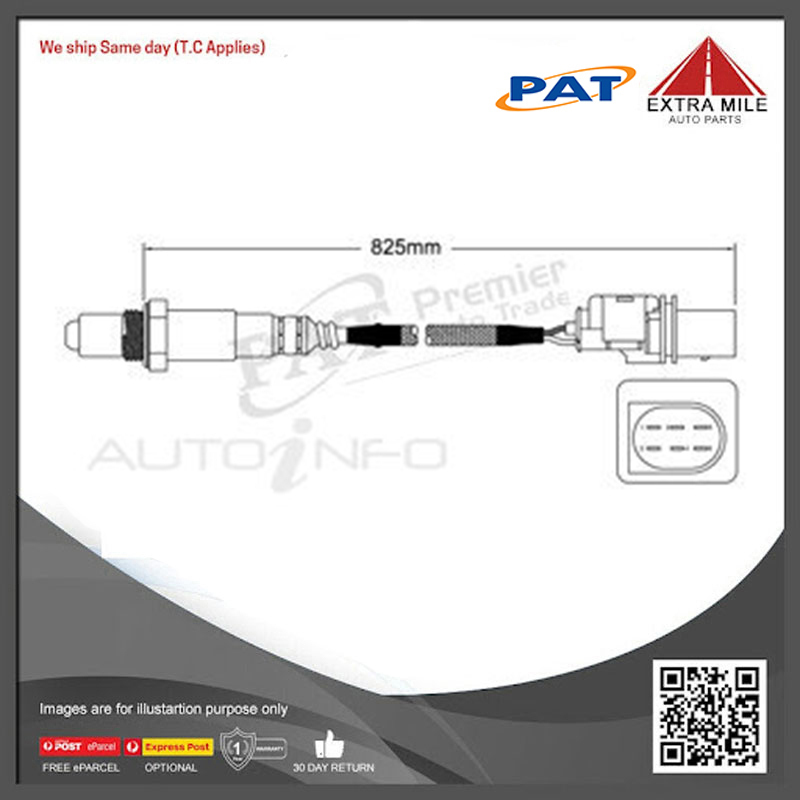 PAT Pre-Cat. Oxygen Sensor For Chrysler 300C Diesel 3.0L Turbo 6CYL EXL ...