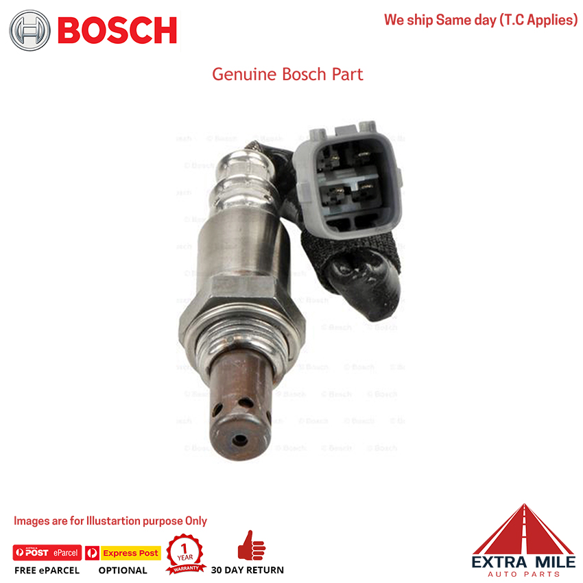 Bosch Oxygen Sensor (Pre-Cat) for Toyota LandCruiser 4.7L V8 YZJ200 2UZ ...