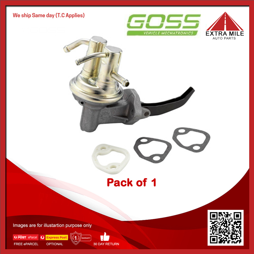 Goss Mechanical Fuel Pump For Mazda E-Series E1800 1.8L F8, E2000 2.0L ...