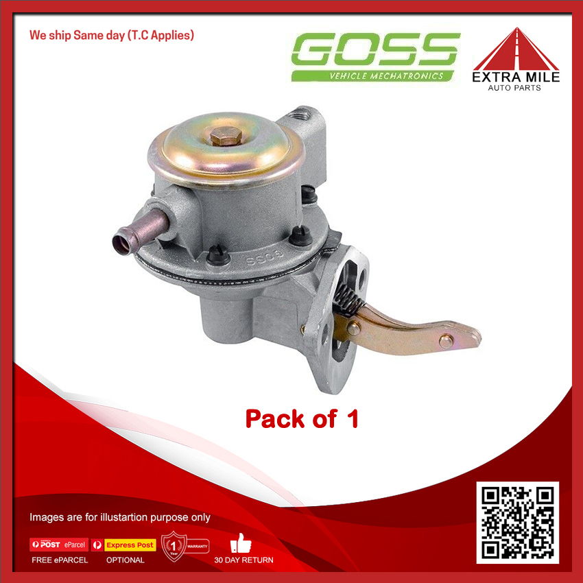 Goss Mechanical Fuel Pump For Ford Cortina MK3 MK4 MK5 [TC TD TE TF] 3 ...