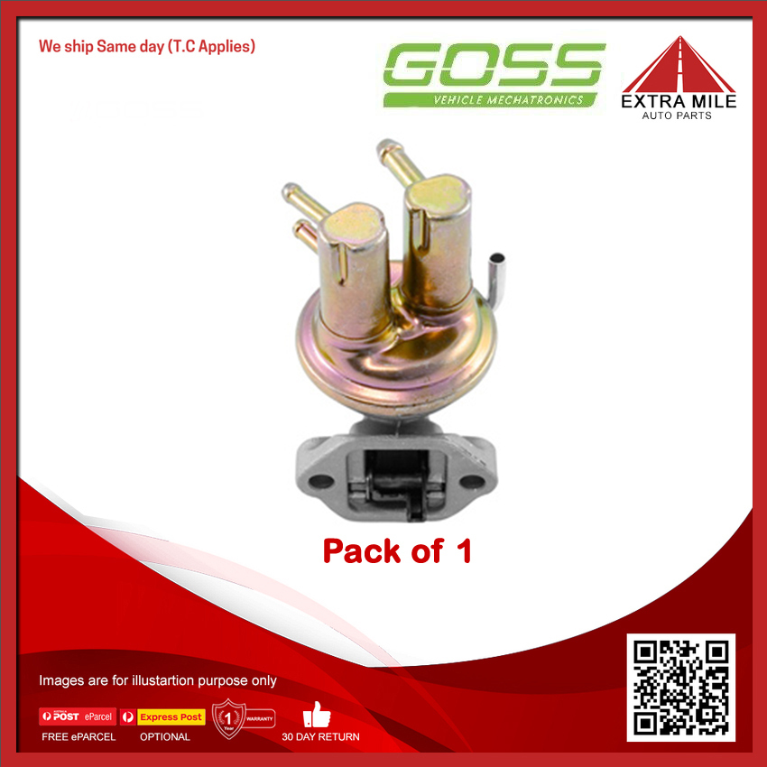 Goss Mechanical Fuel Pump For Mitsubishi L200 MC, MD 2.0L 4G63 4cyl Man