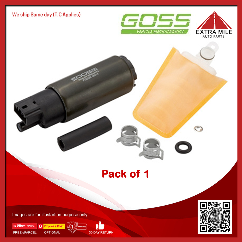 Goss Electric Fuel Pump For Toyota Mark II JZX101 3.0L 2JZ-GE DOHC 24v ...