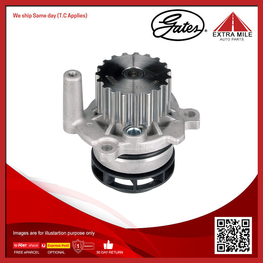 Gates Engine Water Pump For Volkswagen Caddy 2CB,2KJ, CFHC, 2CH, 2KJ 1 ...