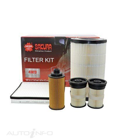 Sakura 4WD Filter Kit For HSV Sportscat RG 2.8L LWN 4D Ute-DC-Wellside
