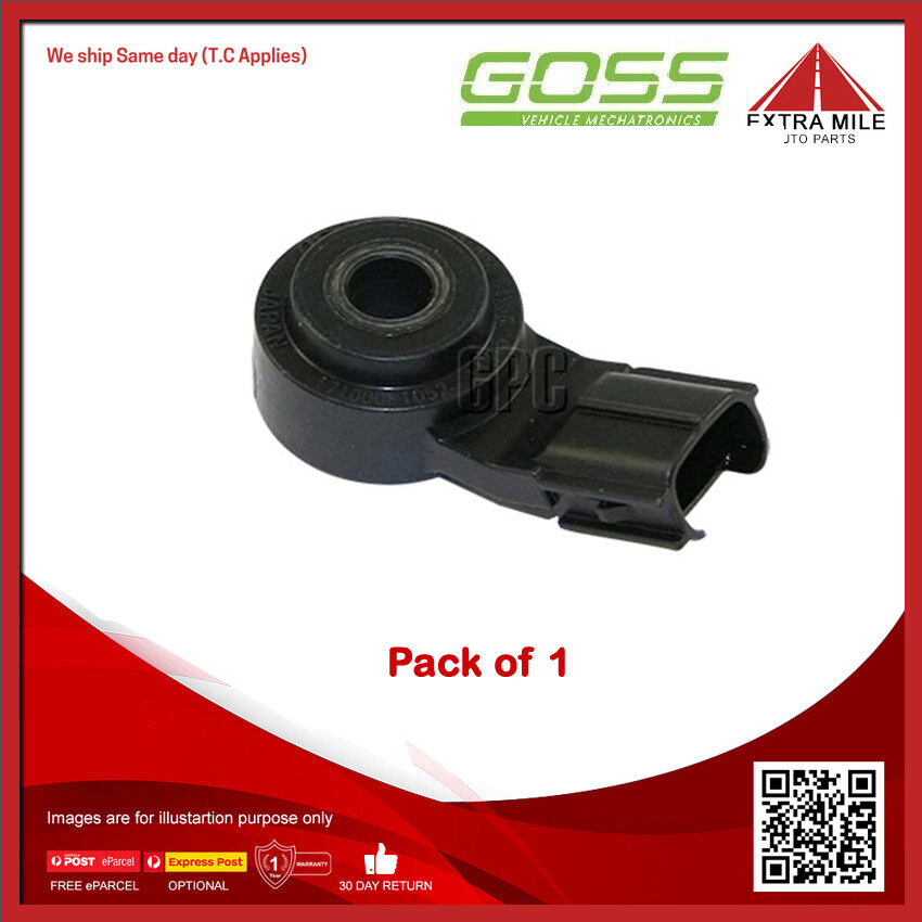 Goss Knock Sensor For Toyota Land Cruiser 4.6L,4.0L GRJ120 V6 1GR-FE Petrol