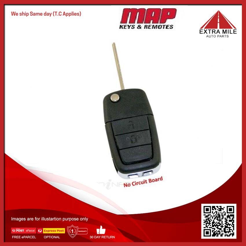 MAP Ignition Key Remote For Holden Commodore VE 3.0L LF1 V6 24V DOHC ...