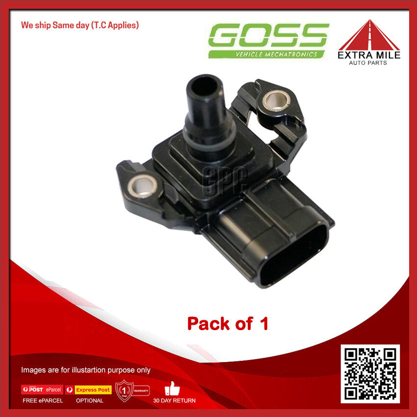 Goss Map Sensor For Holden Colorado RC 3.0L 4JJ1-TC DOHC 16v Turbo ...