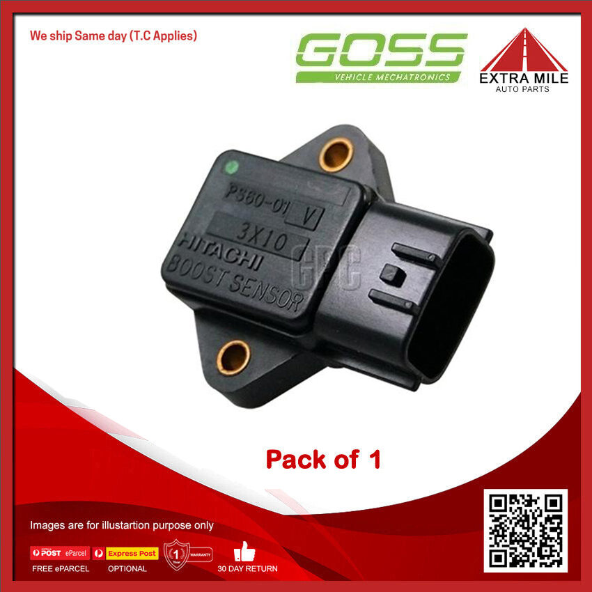 Goss Map Sensor For Subaru Forester S2 SG 2.5L EJ251 SOHC-PB 16v MPFI ...