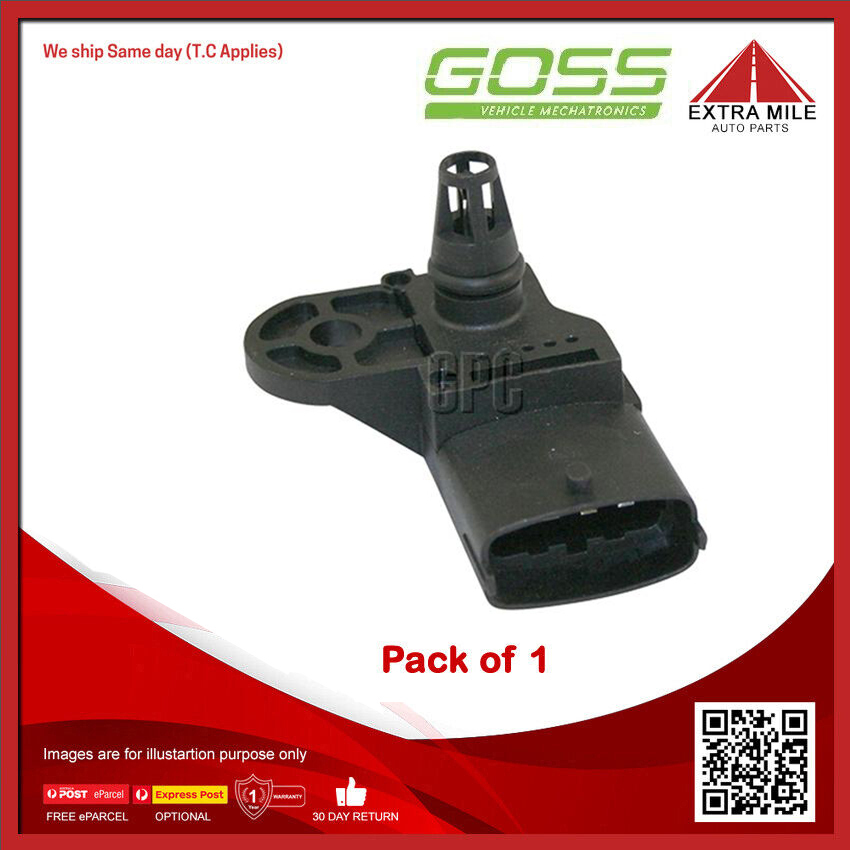 Goss Map Sensor For Porsche Panamera 970 TURBO 4.8L M48 DOHC-PB 32v ...