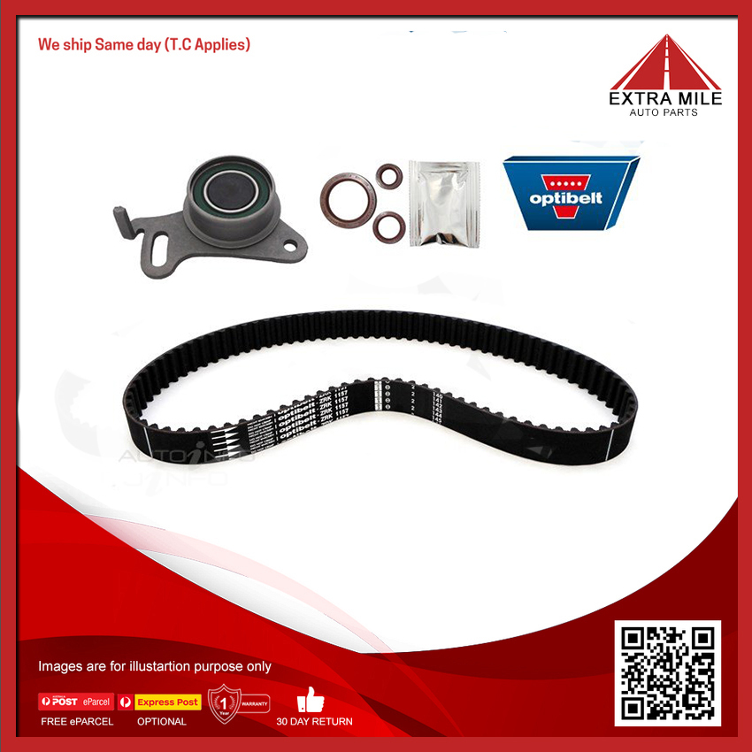Optibelt Balancer Belt Kit For Mitsubishi Express MWB, SWB SH 2.5L 4D56 ...