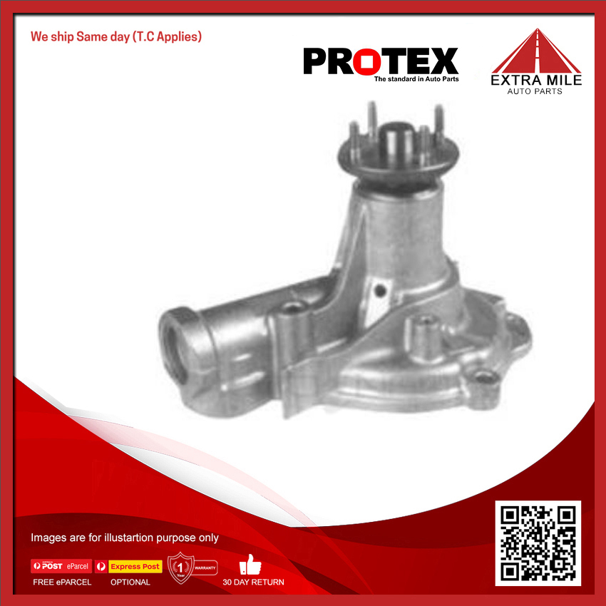 Protex Water Pump For Mitsubishi L400 WA 2.4L 4G64 I4 16V SOHC - PWP3095