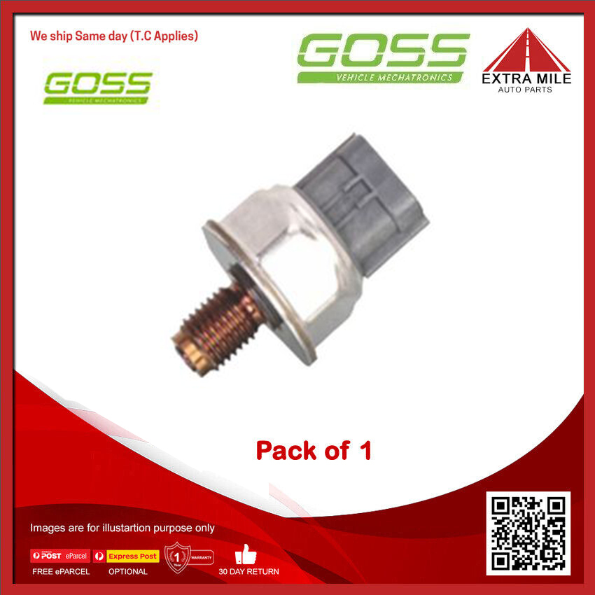 Goss Fuel Rail Pressure Sensor For Isuzu D-Max TF II 3.0L 4JJ1-TC DOHC ...