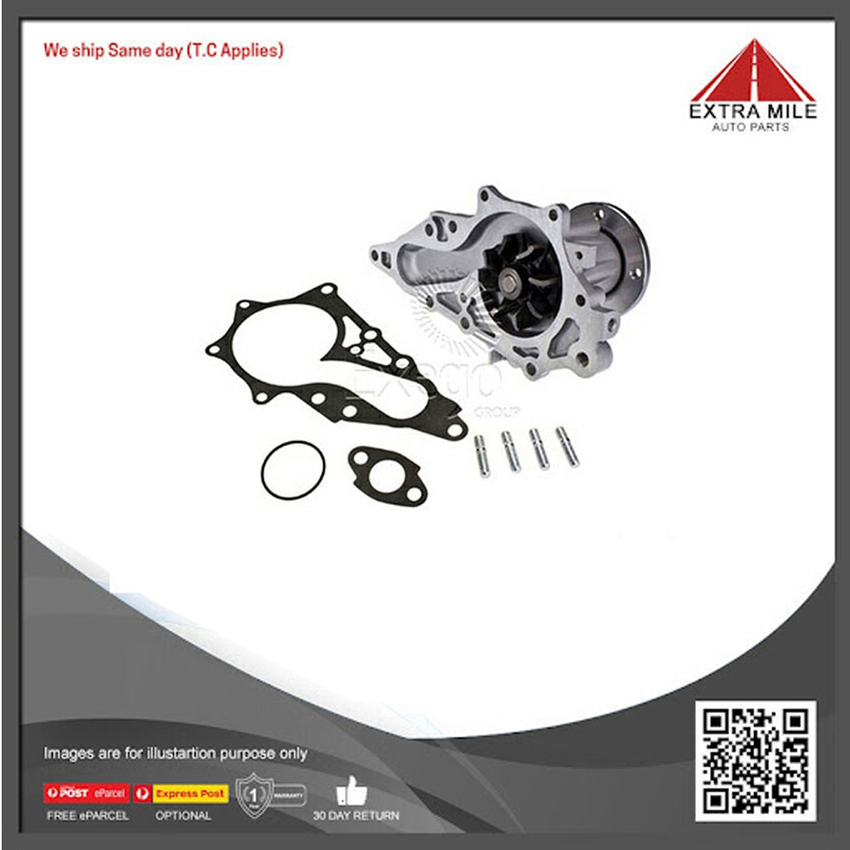 Water Pump for TOYOTA SUPRA JZA80 (Grey Imp) 3.0L 6cyl 2JZ-GE 2JZ-GTE ...