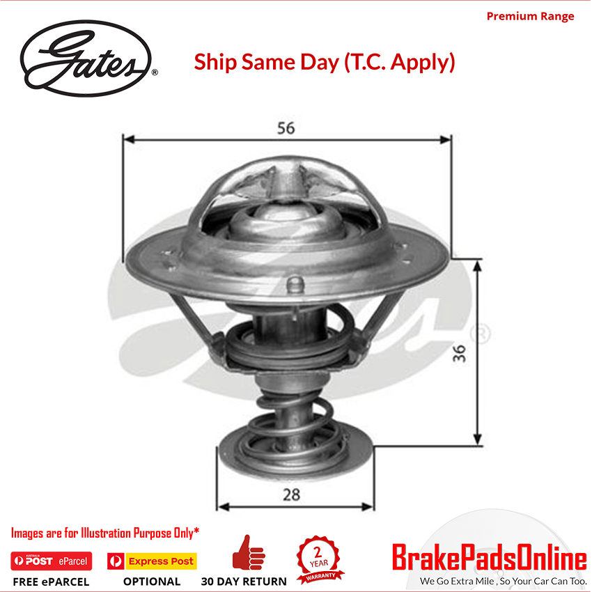 Thermostat for TOYOTA Hiace MK V TRH201/ TRH221 2TRFE 2.7L Petrol VVTi ...