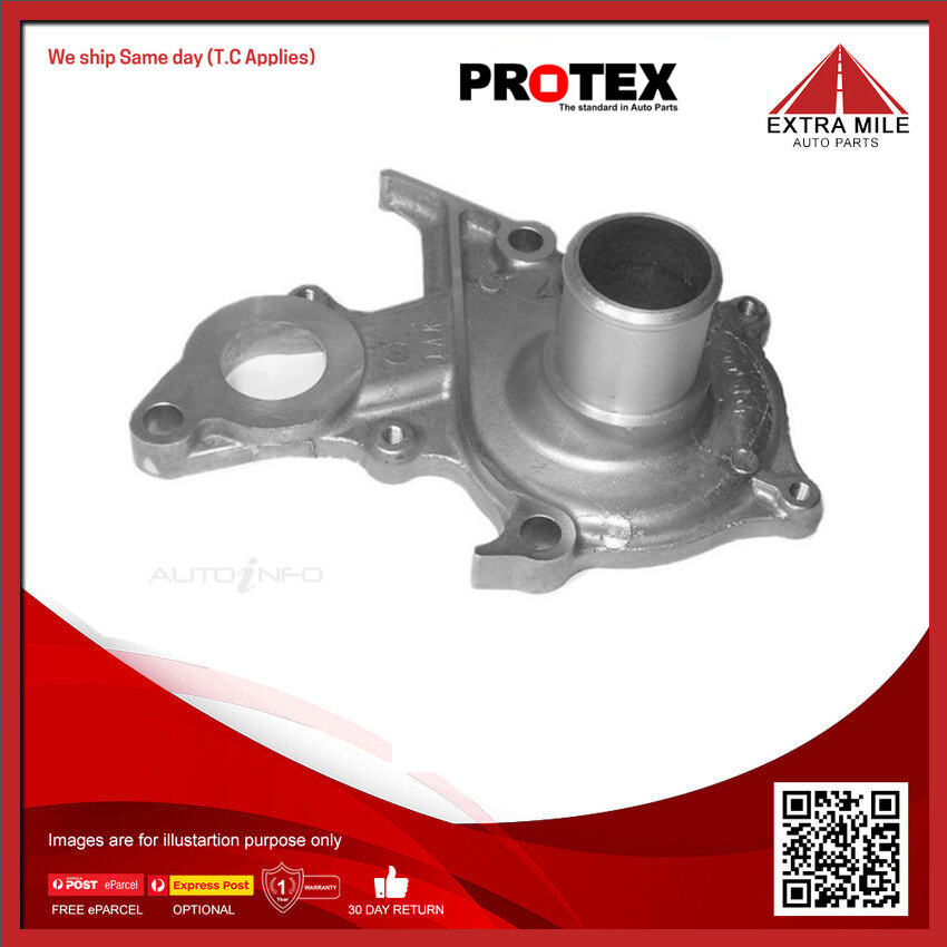 Protex Water Pump Backing Plate For Holden Nova GS LF,LG 1.8L 7AFE I4 ...